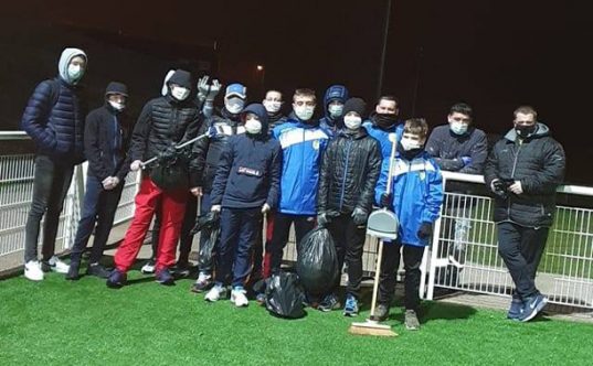 Opération citoyenne au FC CONTI – DISTRICT COTE D'OPALE DE FOOTBALL