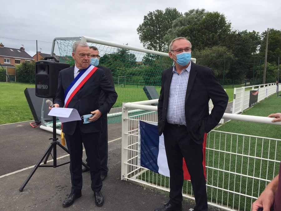 INAUGURATION DU TERRAIN SYNTHETIQUE DE WIMILLE CO – DISTRICT COTE D ...