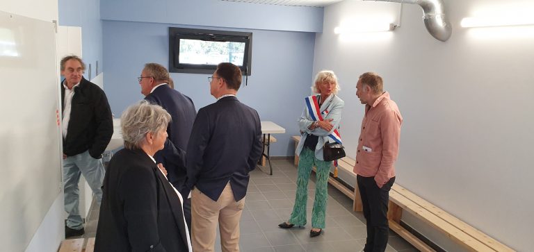 Inauguration des vestiaires et du club house de Recques sur Hem ...