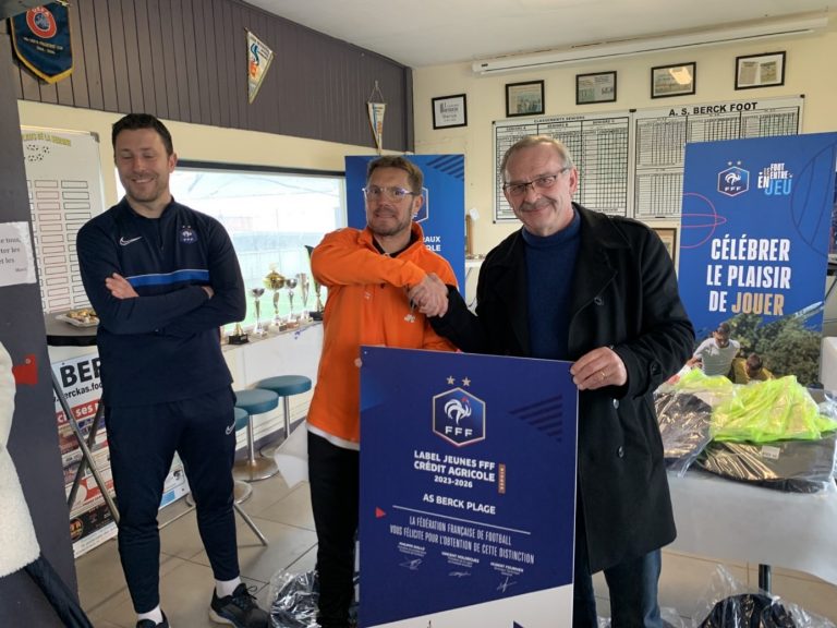 Remise Label à Berck – DISTRICT COTE D'OPALE DE FOOTBALL